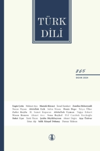 Türk Dili Dergisi (Önceki Sayılar) – Türk Dil Kurumu