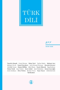 Türk Dili Dergisi – Türk Dil Kurumu