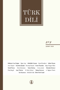 Türk Dili Dergisi – Türk Dil Kurumu